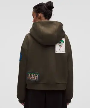 Lululemon X Geoff Mcfetridge Big Cozy Full-zip Hoodie