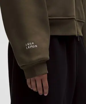 Lululemon X Geoff Mcfetridge Big Cozy Full-zip Hoodie