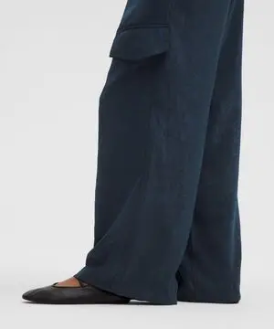 Lululemon Matte Satin Relaxed-fit Mid-rise Cargo Pant