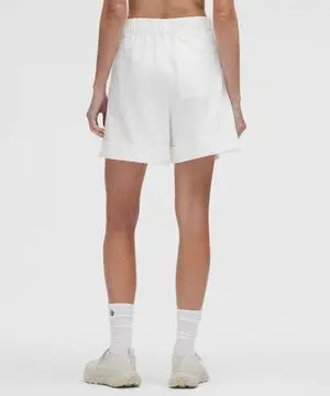 Lululemon Lululinen High-rise Short 6 - White