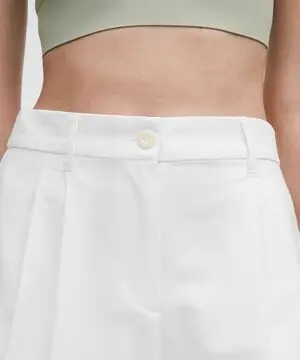 Lululemon Lululinen High-rise Short 6 - White