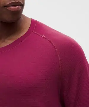 Lululemon Metal Vent Tech Short-sleeve Shirt - Raspberry Rave/raspberry Rave