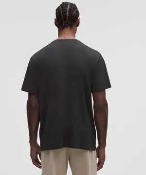 Lululemon Metal Vent Tech Relaxed-fit Short-sleeve Shirt - Black/black