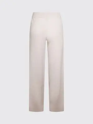 ALLUDE High-waisted Wide Leg Wool And Cashmere Knit Jogging Trousers