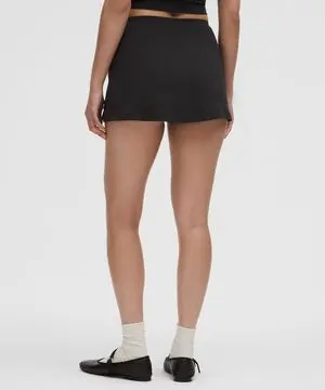 Lululemon Nulu Bow-detail Mini Skirt