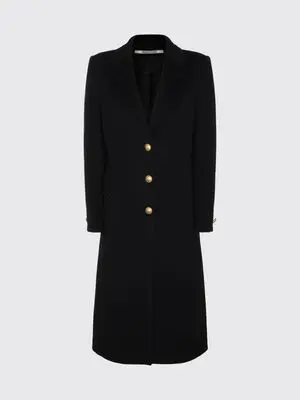 Tagliatore Knee-length Single-breasted Wool And Cashmere Coat