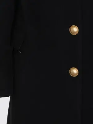 Tagliatore Knee-length Single-breasted Wool And Cashmere Coat