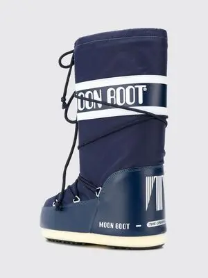 Moon Boot Icon Nylon Logo Lace-up Snow Boots