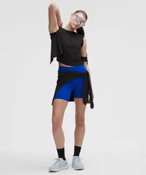 Lululemon Pace Crush Cross-back Graphic T-shirt