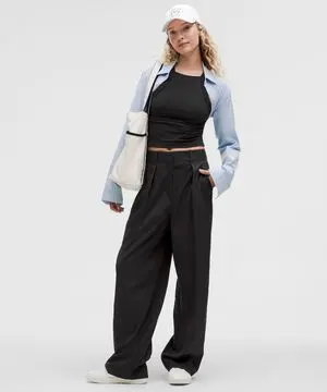 Lululemon Pleat-front High-rise Trouser