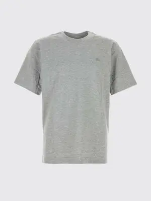 Burberry Crewneck Cotton T-shirt With Ekd Logo Print