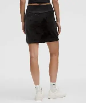 Lululemon Scuba Mid-rise Mini Skirt