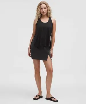 Lululemon Silkyappeal Side-slit Tank Top - Black