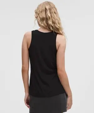 Lululemon Silkyappeal Side-slit Tank Top - Black