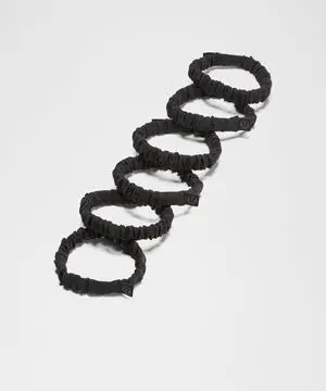 Lululemon Skinny Scrunchies - Black
