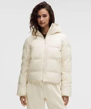 Lululemon Slush Hour 600-down-fill Waterproof Jacket - Light Ivory
