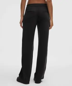 Lululemon Softstreme Pintuck Mid-rise Pant - Black