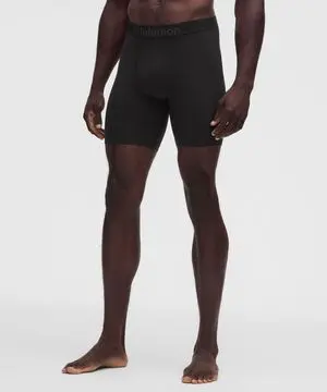 Lululemon Soft Stretch Active Boxer Brief 7 - Black