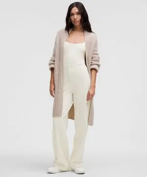 Lululemon Stretch Knit Straight-leg Pull-on Pant - Bone