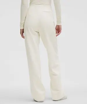 Lululemon Stretch Knit Straight-leg Pull-on Pant - Bone