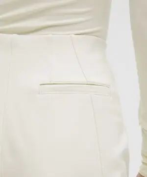 Lululemon Stretch Knit Straight-leg Pull-on Pant - Bone
