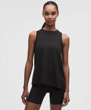 Lululemon Swiftly Relaxed Tank Top Black/black