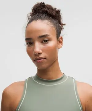 Lululemon Ultralu Contour-seam Cropped Tank Top