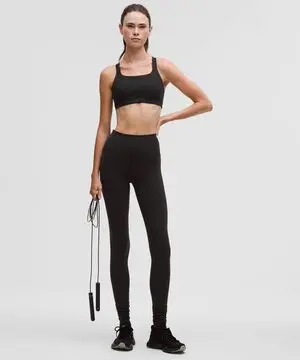Lululemon Ultralu Square-neck Workout Bra