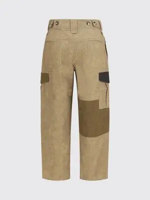 Isabel Marant Étoile Straight-leg Abstract Print Cotton Cargo Trousers