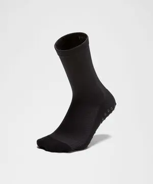 Lululemon Find Your Balance Grip Crew Socks - Black