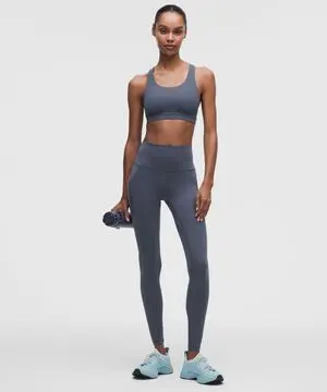 Lululemon Wunder Train High-rise Tight With Pockets 28 - Dusty Diamond