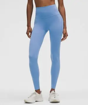 Lululemon Wunder Train High-rise Tight With Pockets 28 - Pool Party