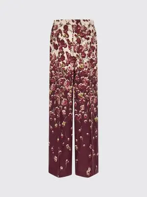 F.R.S FOR RESTLESS SLEEPERS Floral Print High-waisted Viscose Palazzo Trousers