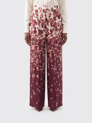 F.R.S FOR RESTLESS SLEEPERS Floral Print High-waisted Viscose Palazzo Trousers - Multicolor