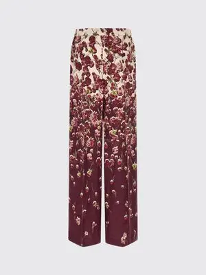 F.R.S FOR RESTLESS SLEEPERS Floral Print High-waisted Viscose Palazzo Trousers