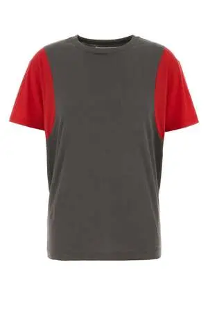 Gimaguas Organic Cotton Draped Sleeve T-shirt - Grey