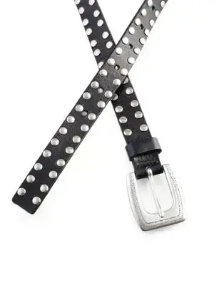 MOLEBO Studded Leather Belt