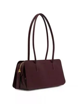 POLLINI Lady Logo-debossed Leather Tote Bag