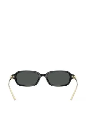 Tory Burch Kira Metal Rectangle Sunglasses
