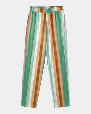 ARRELS BARCELONA Apos;s Beach House Striped Regular-fit Pull-on Pants