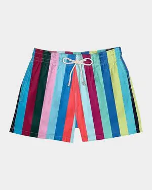 ARRELS BARCELONA Apos;s Striped Swim Shorts - Multi