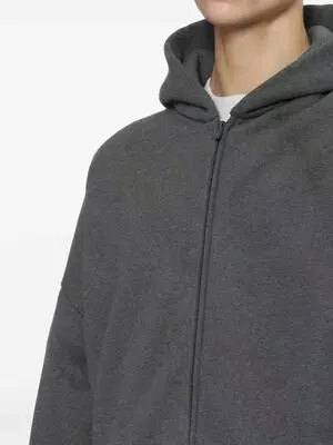 Fear Of God Logo-embossed Zip-up Hoodie