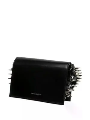 Alexander McQueen 2023 Small Smooth Calfskin Skull Biker Crossbody Bag