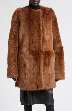 TOTEME Genuine Shearling Coat