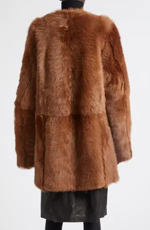 TOTEME Genuine Shearling Coat