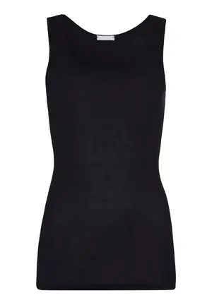 HANRO Ultralight Round Neck Cotton Tank Top