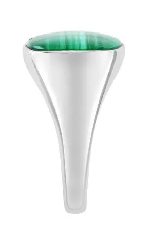 EFFY Malachite Statement Ring In Sterling Silver