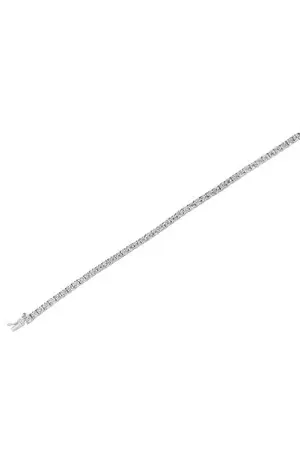 EFFY 14k White Gold Endless Sparkle Diamond Tennis Bracelet - Metallic Silver
