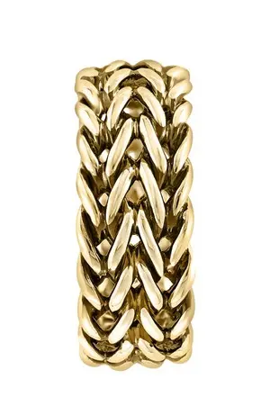 EFFY Braided Chain Ring In Gold-plated Sterling Silver