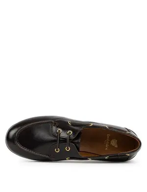 BOBBIES Betsy Boat Shoes - Espresso